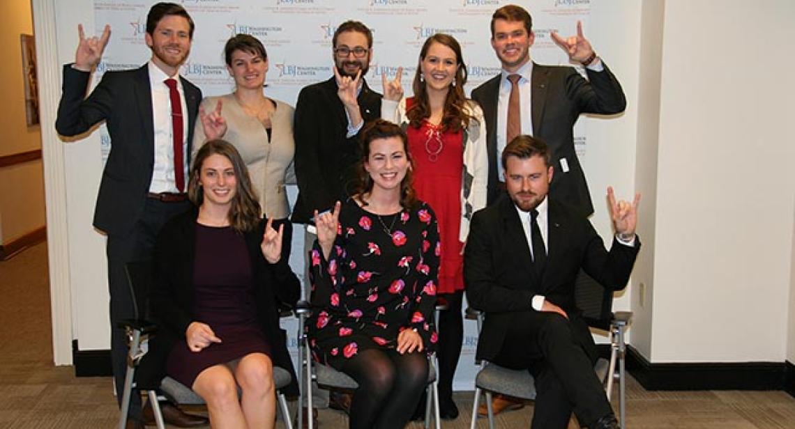 LBJ Washington Center celebrates its inaugural graduating class | LBJ ...