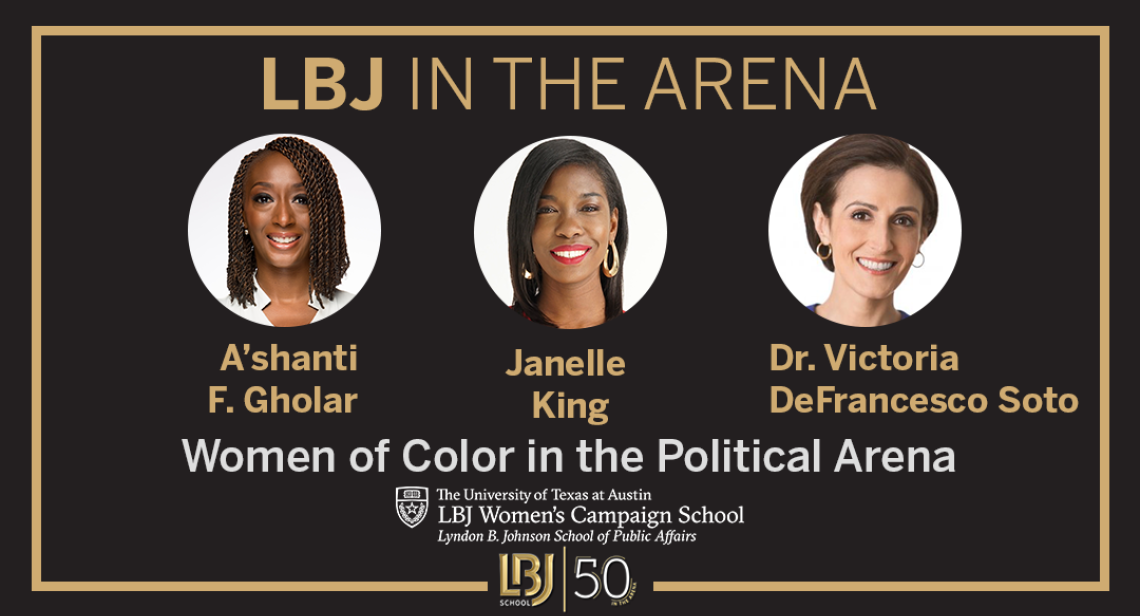 Women of Color in the Political Arena | LBJ Washington Center | The ...